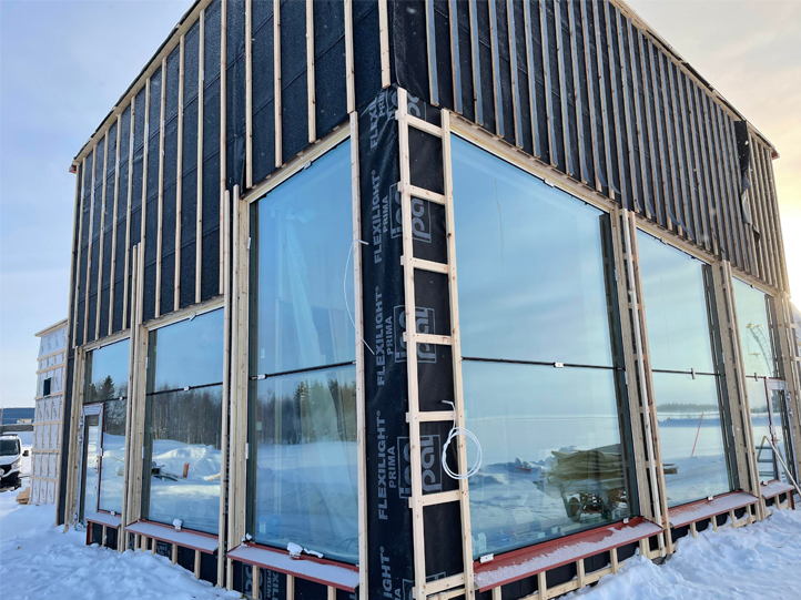 New energy-smart port office on Haraholmen | Port of Piteå