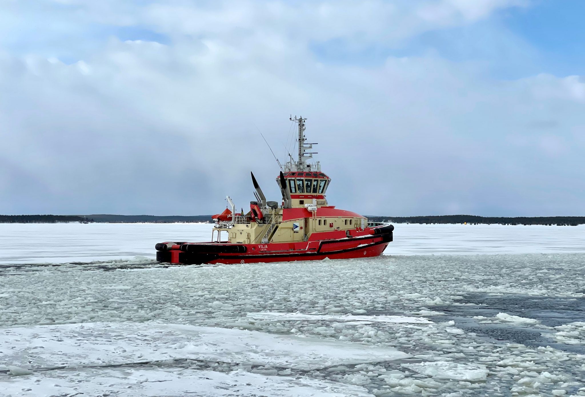 We extend a big thank you to the icebreakers | Port of Piteå